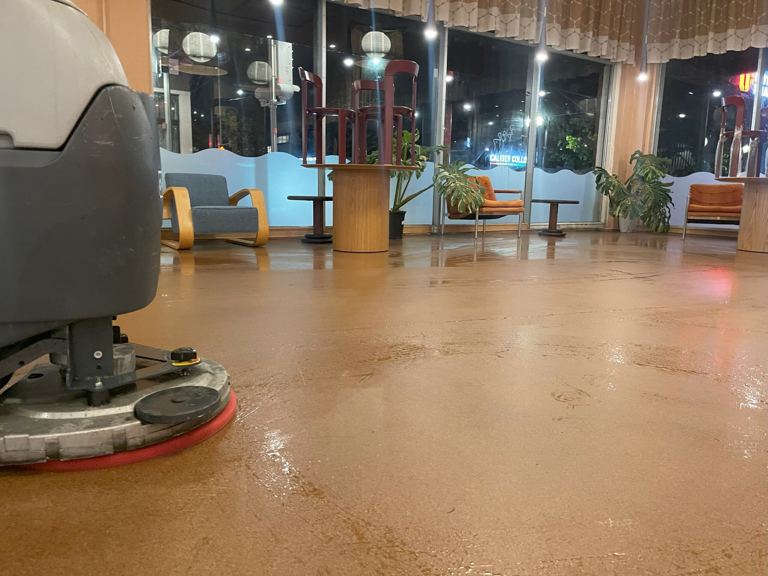 Job Showcase: 103 NE Grand Ave Floor Scrubbing and Waxing, Final ...